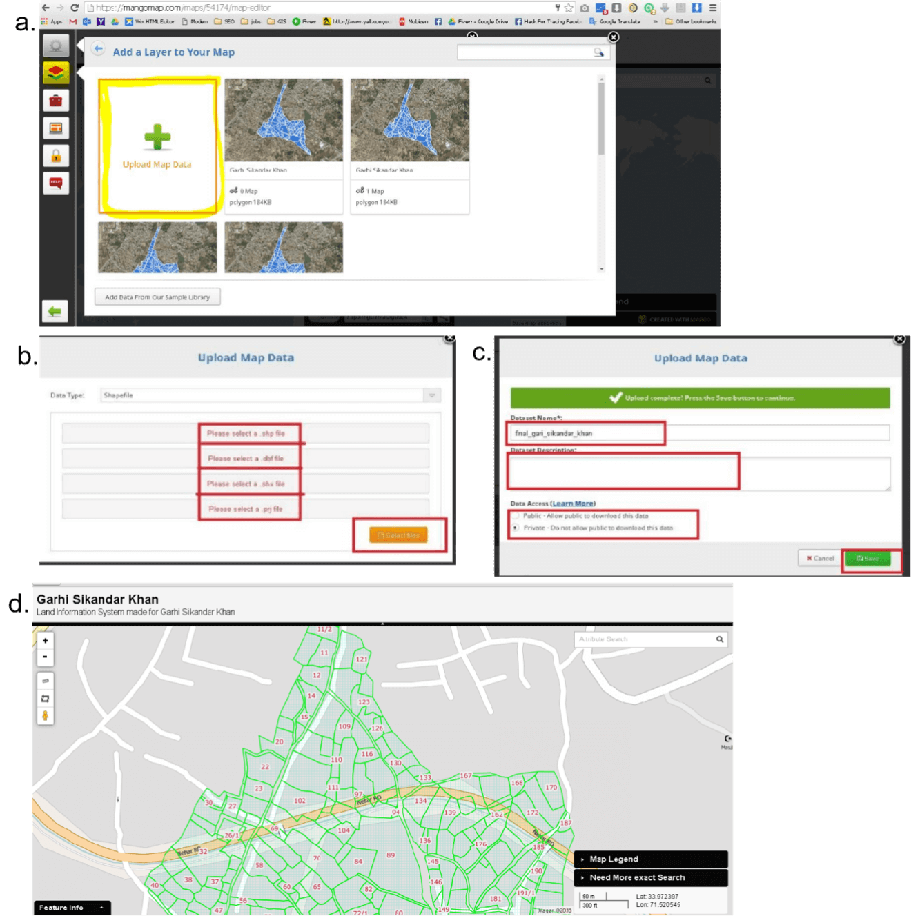 Digital cadastral land information system for enhanced land management ...