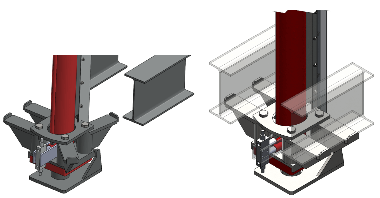 Construction hoisted in buildings of resistant metal panels: some ...