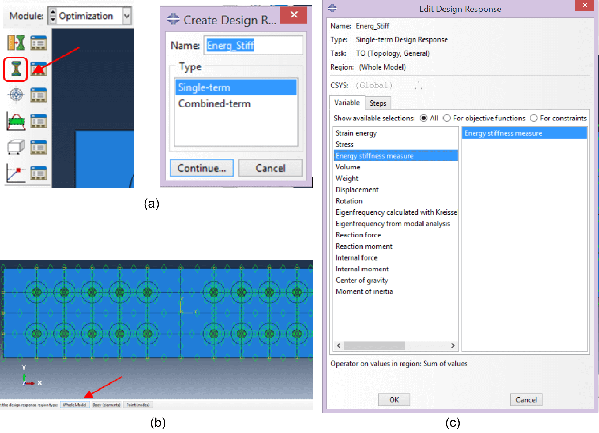 Finite element modelling with ABAQUS and TOSCA for topology ...