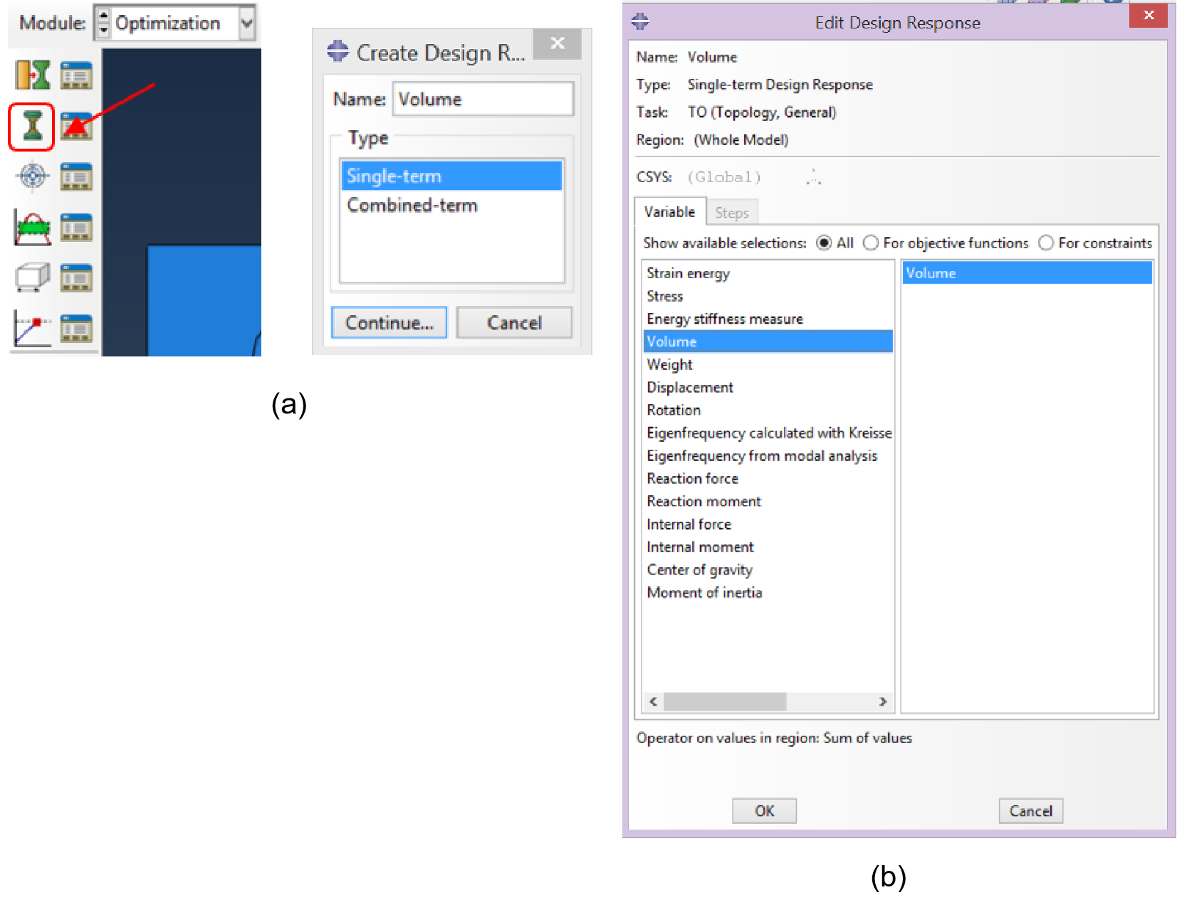 Finite element modelling with ABAQUS and TOSCA for topology ...