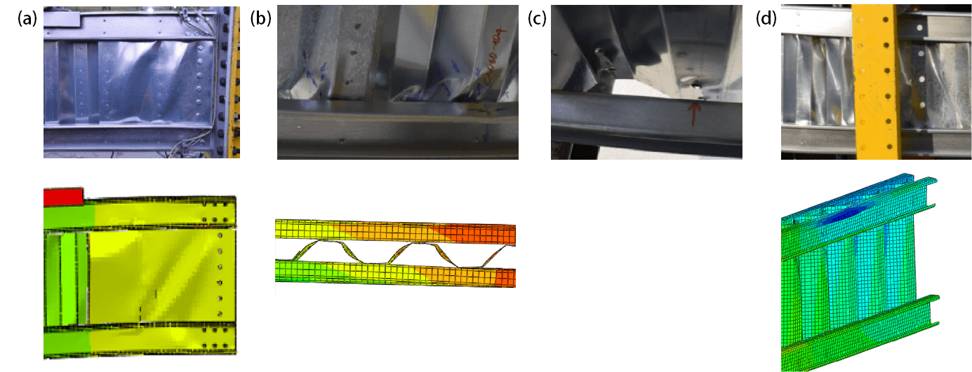 The Effect of Connections on the global response of built-up cold-formed steel beams with ...