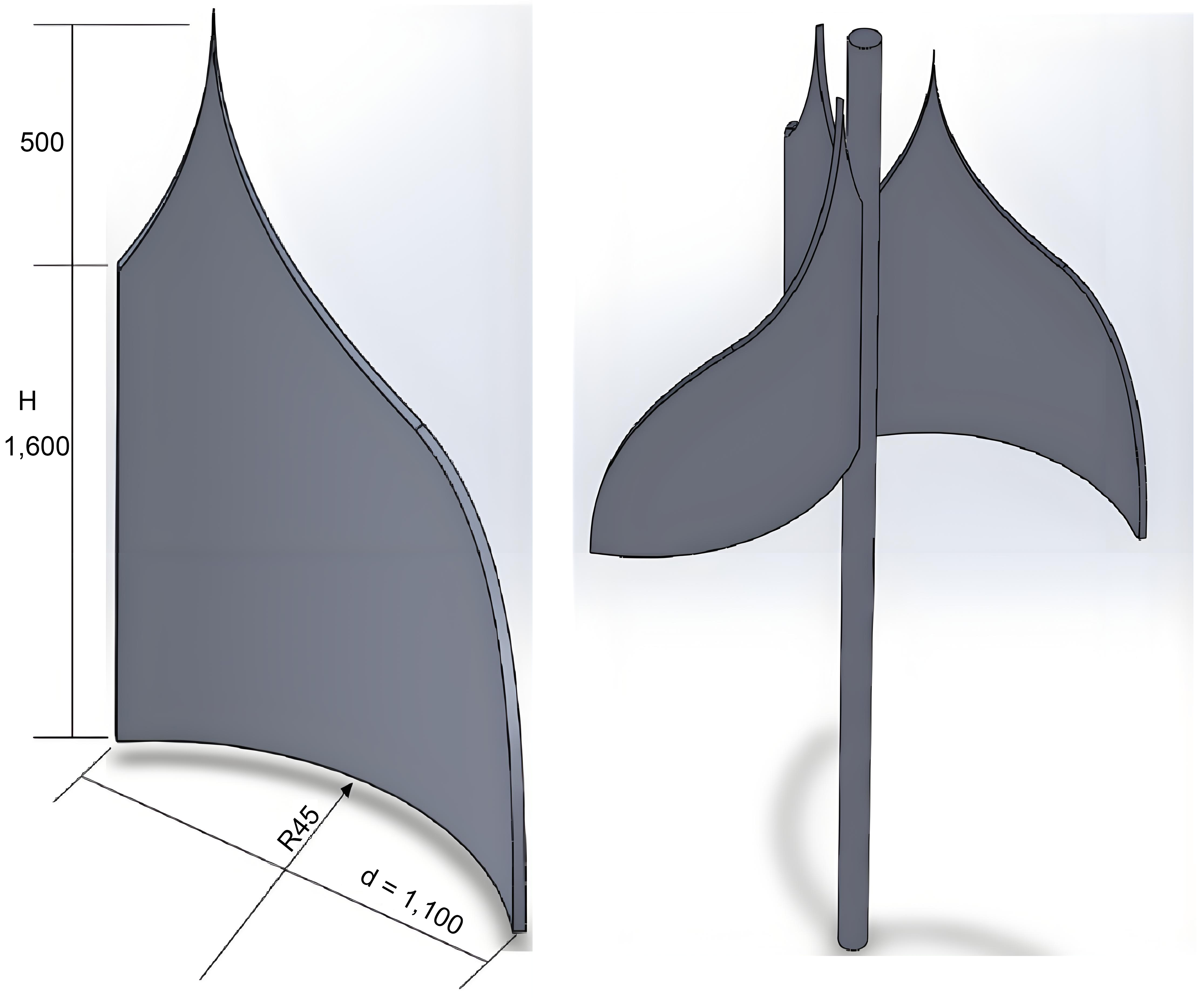 A case study for small-scale vertical wind turbine Integrated building ...