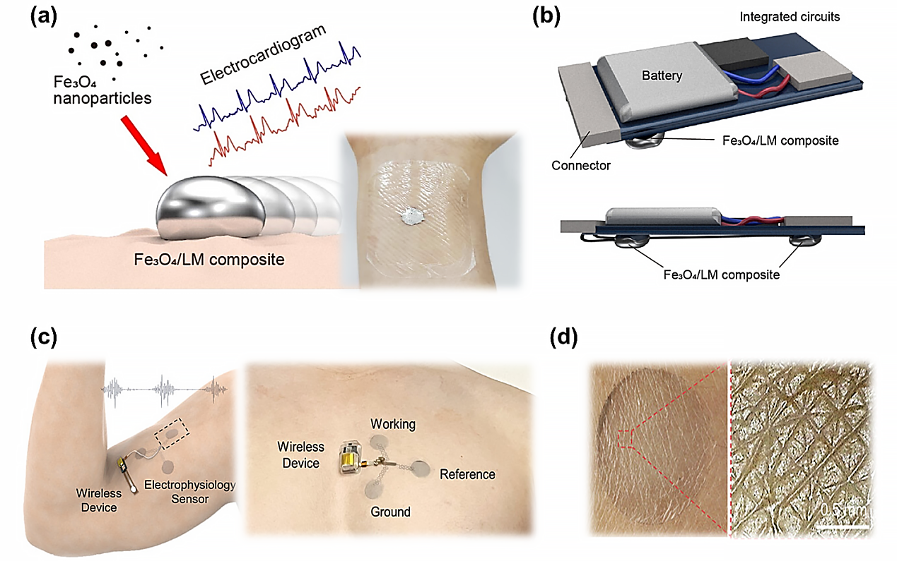 Progress in the flexible and stretchable epidermal electrodes for ...